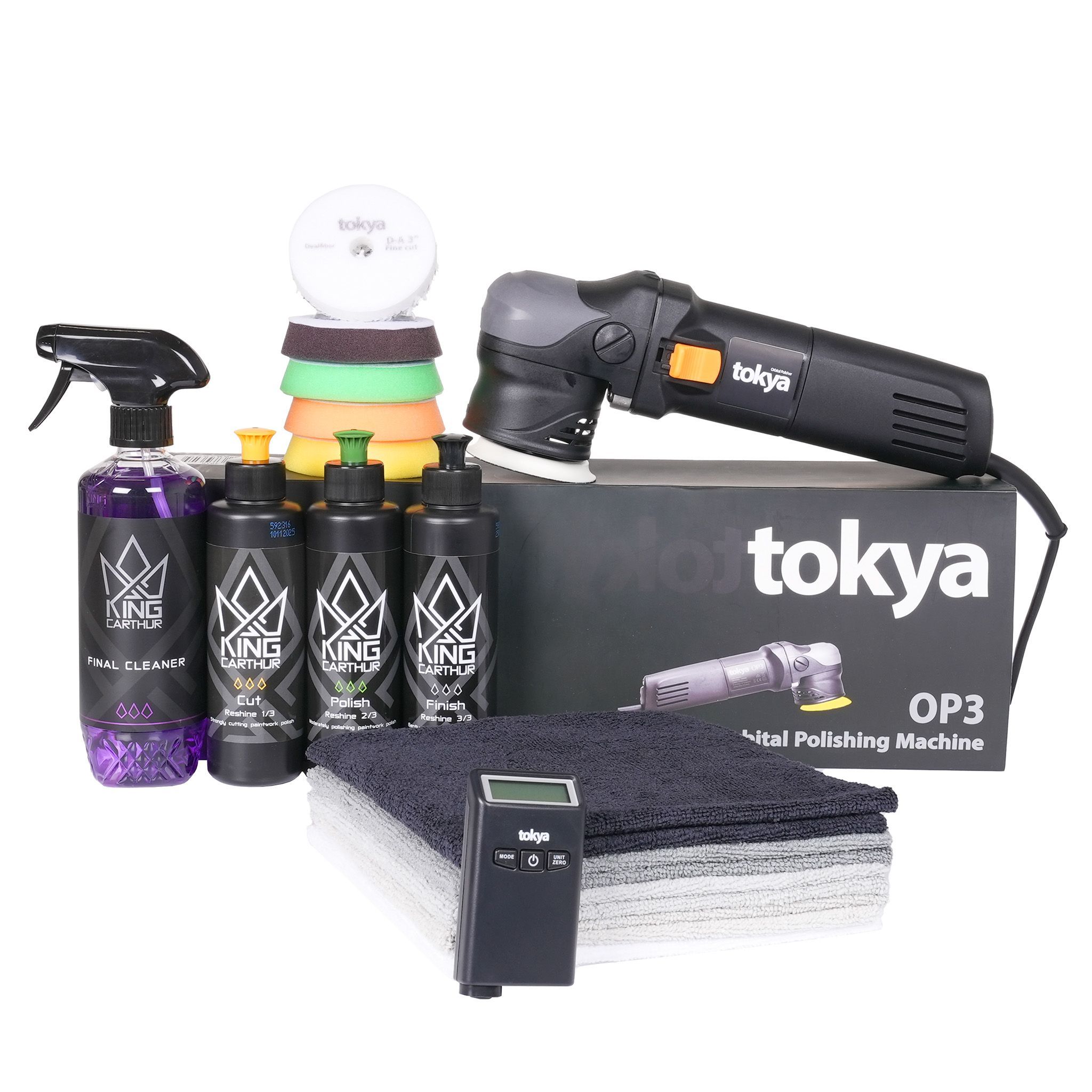 Poleringspakke Tokya OP3 All In One DELUXE - Oscillerende