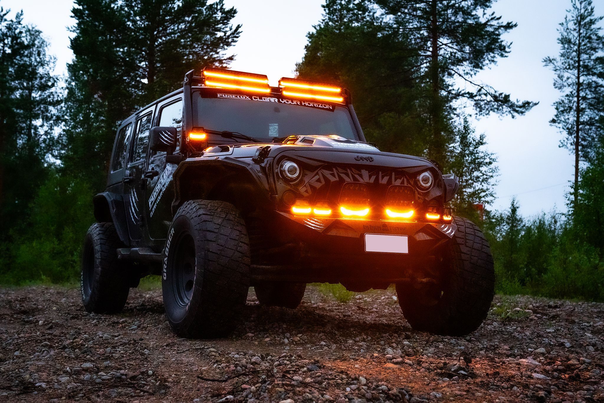 JEEP - Auxiliary light installations