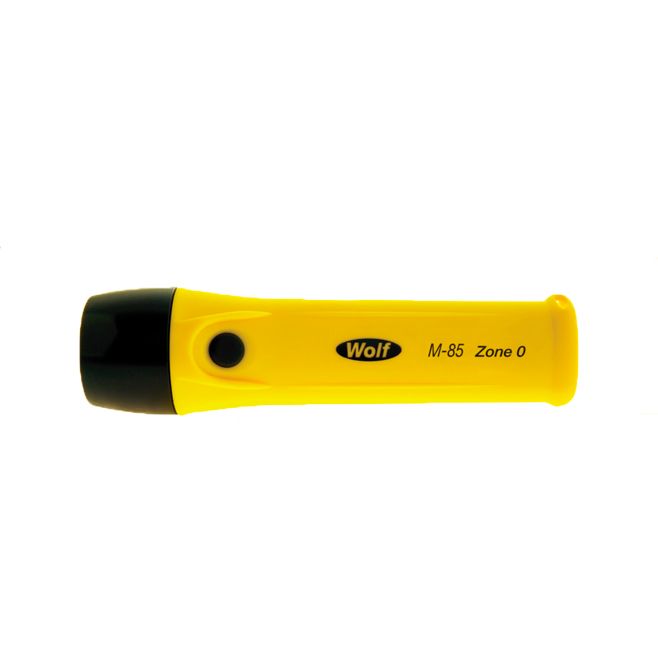 ATEX flashlight Wolf M-85 / Zone 0/20 - 210 lm / 17 cm / 4 x AA