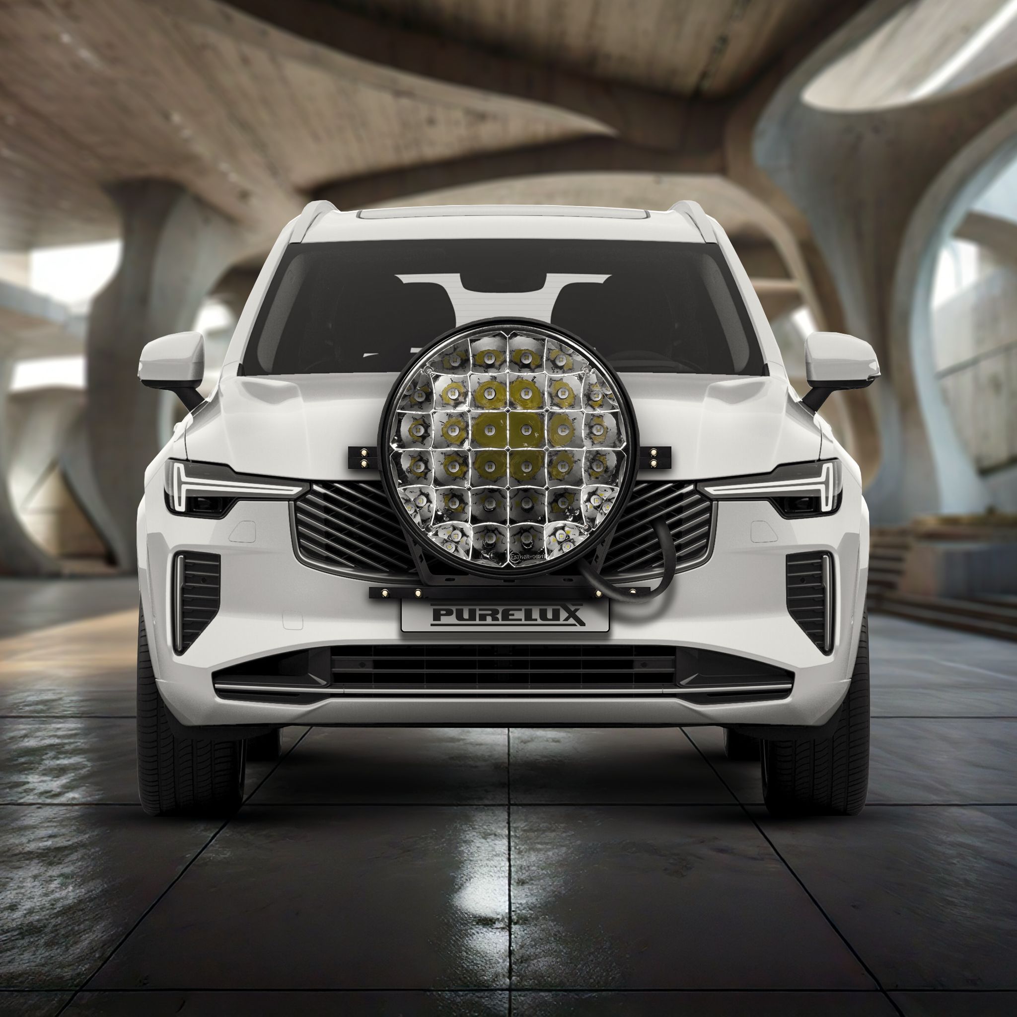 Fjernlys Purelux 9110 UNLIMITED TURBO MAX - Rund / 60 cm / 10 000W