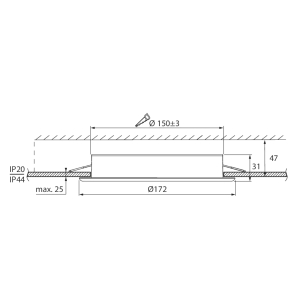 Kattovalaisin Airam Marvel Slim