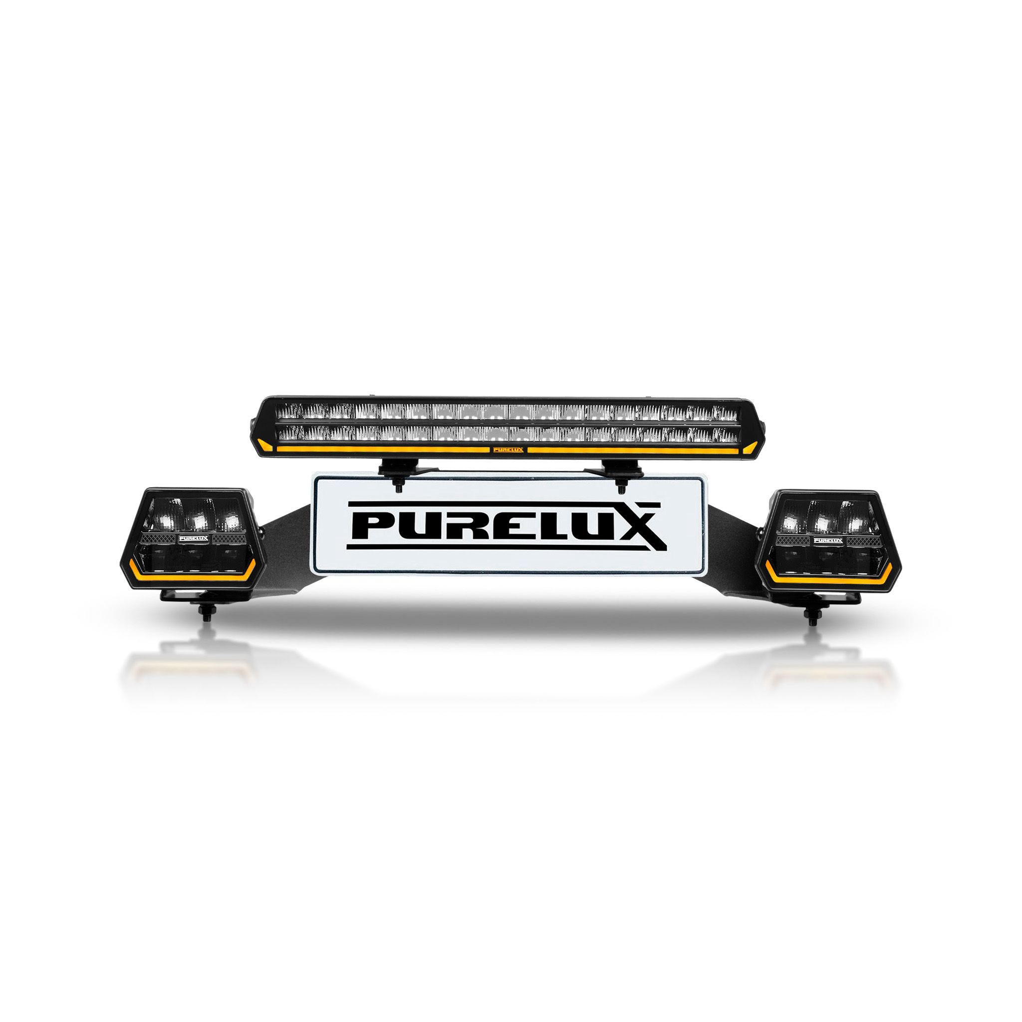 Auxiliary light kit Purelux WRC 16, 396W / 28 000 lm - Complete set
