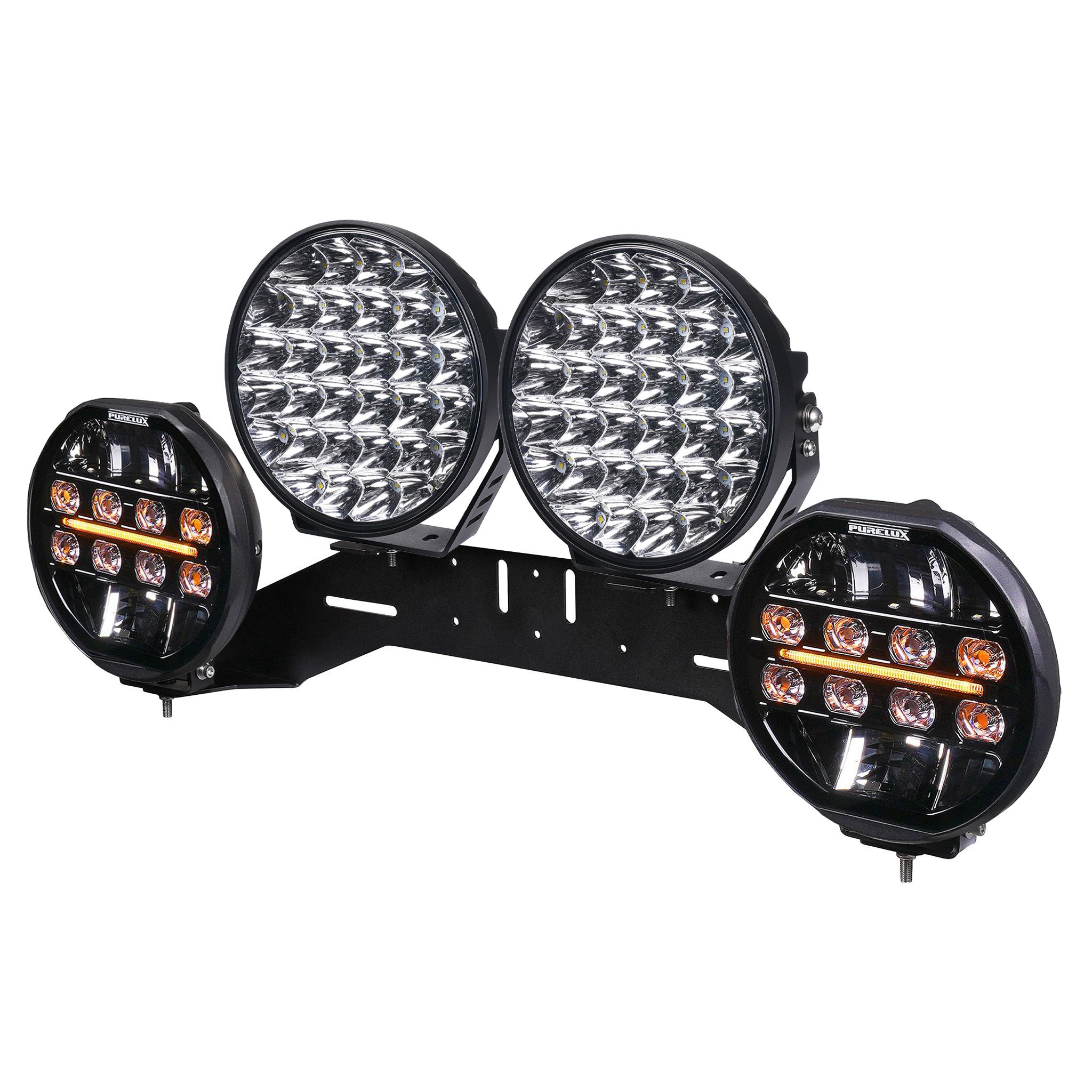 Auxiliary light kit Purelux WRC 9, 750W / 49,000 lm
