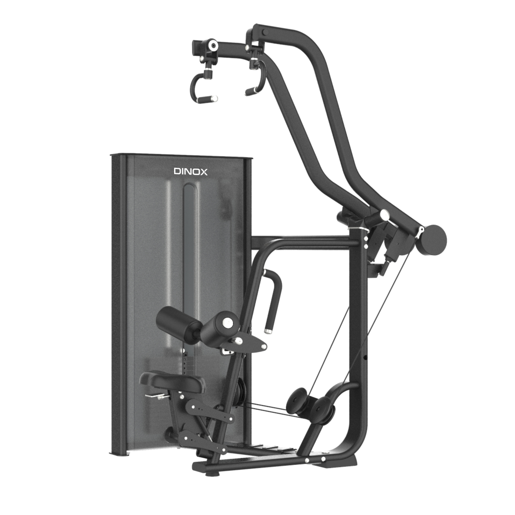 Kuntosalilaite Dinox Ylävetolaite, Painopakalla