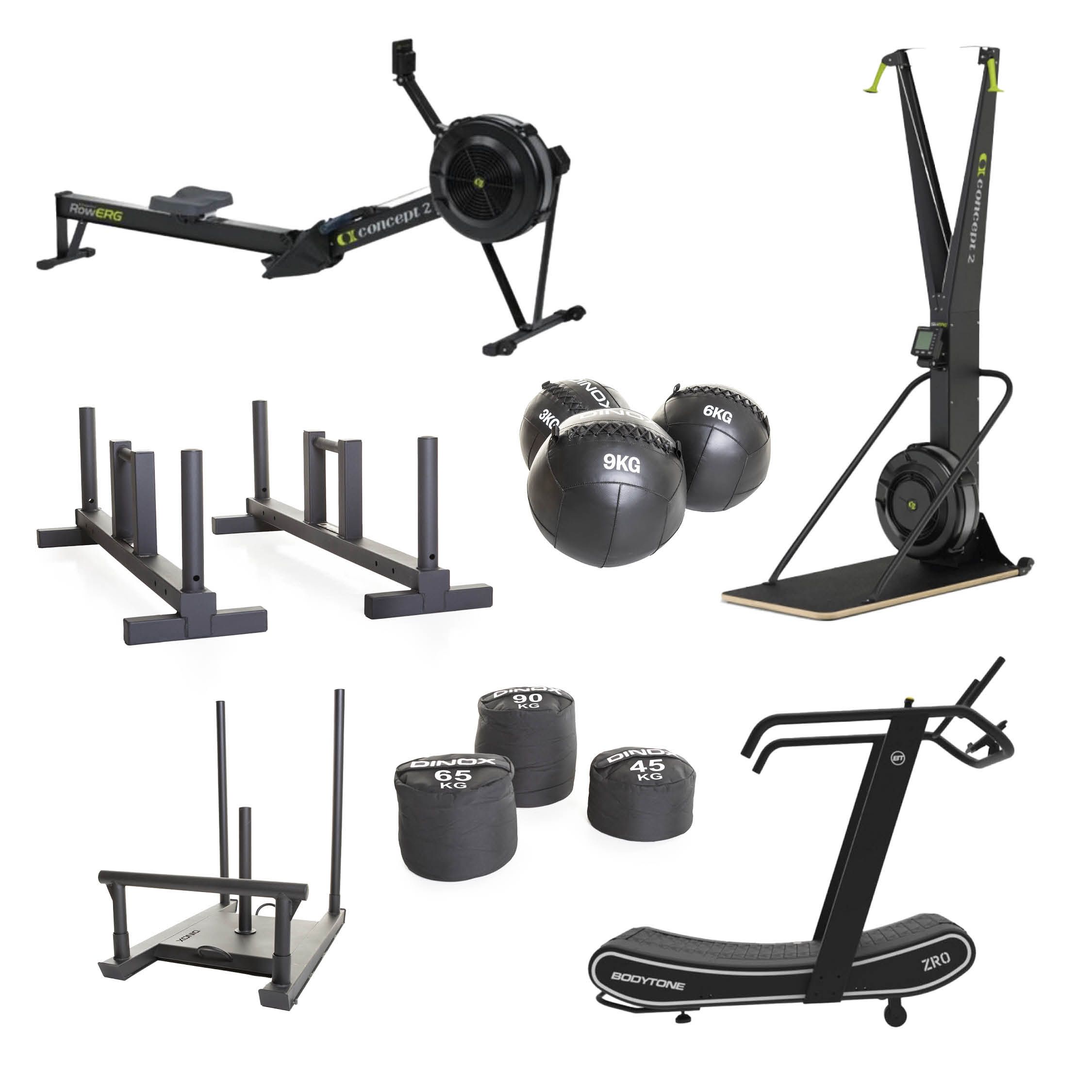 HYROX Dinox Kuntosaliväline Setti