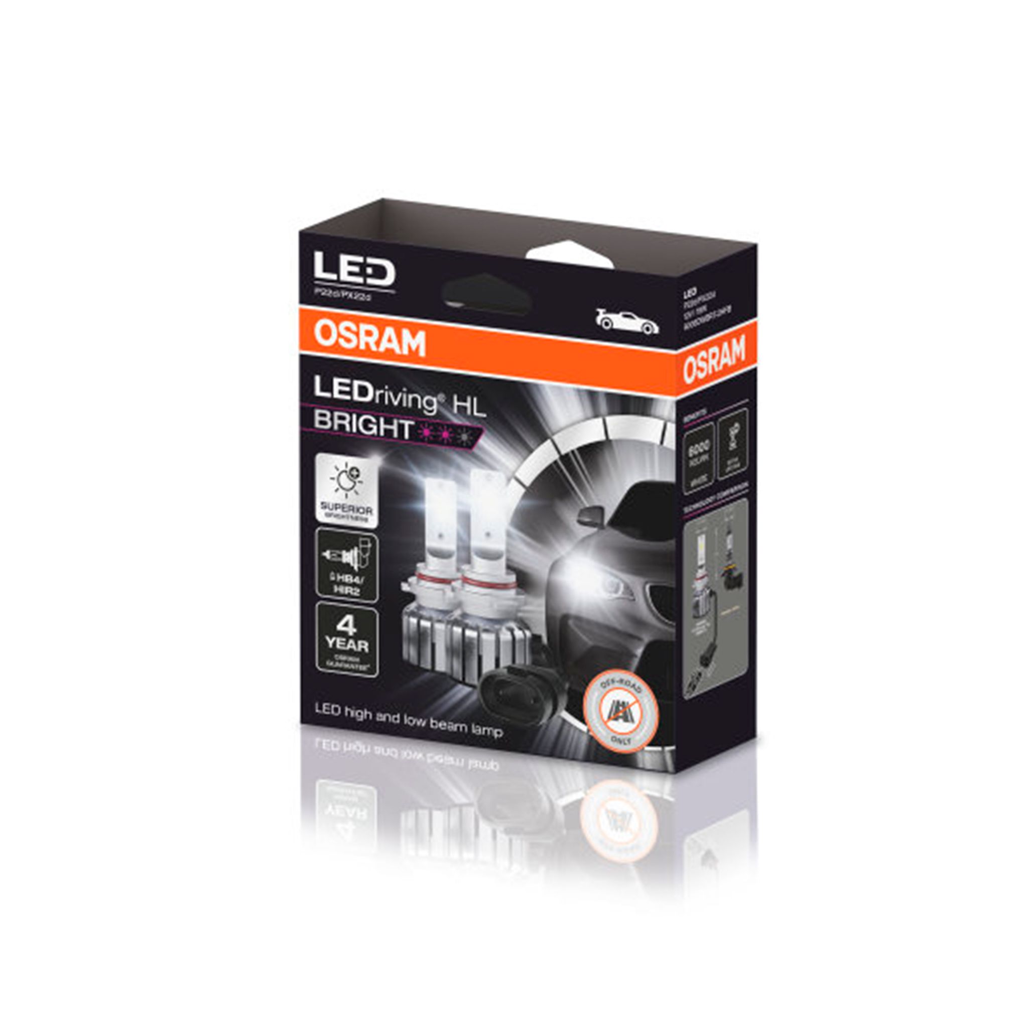 LED conversion kit Osram LEDriving HL Bright, HB4/HIR2