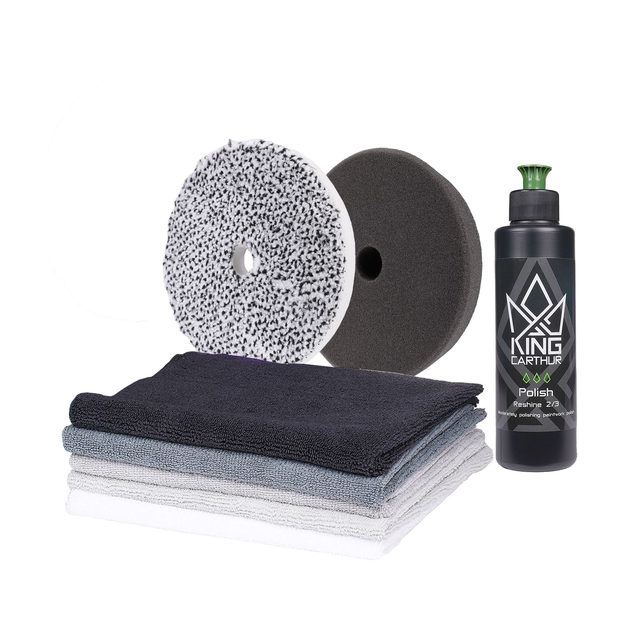 Poleringspakke King Carthur X Tokya One-Step, Oscillerende