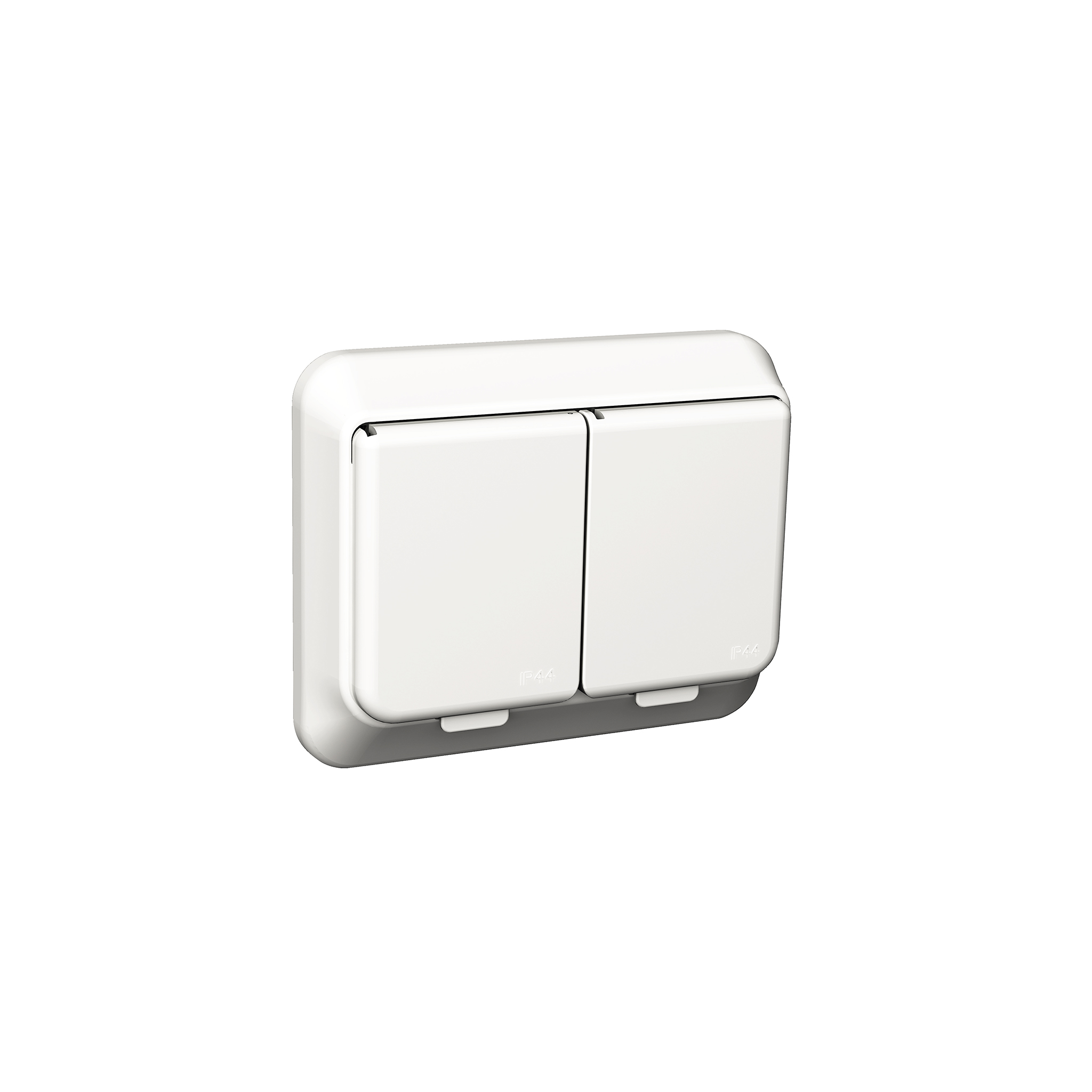 Pistorasia Schneider Exxact 2S/16A/IP44 2X UKJ