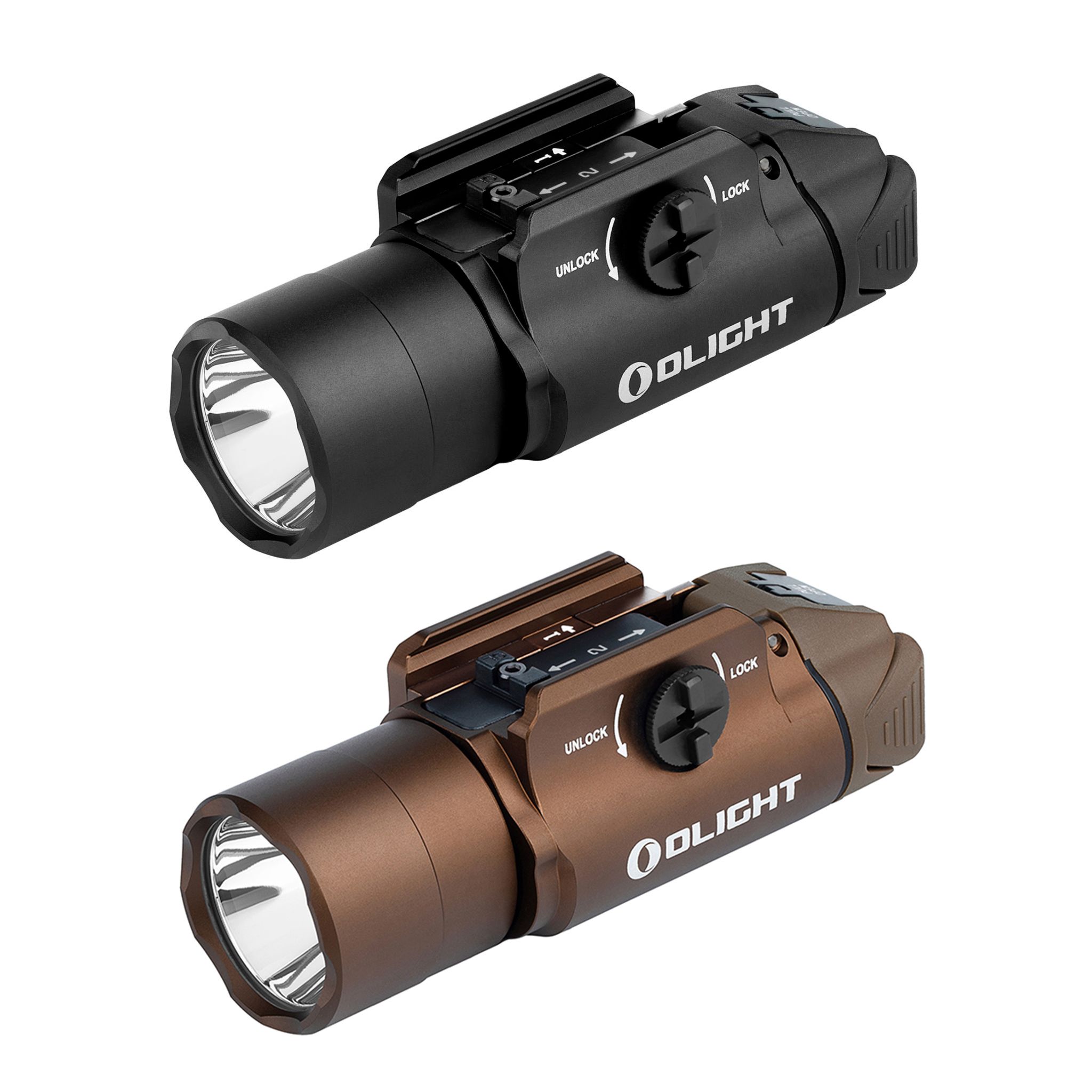 Vapenlampa Olight PL Turbo Valkyrie - 800 lm / 90 mm / 2 x CR123A