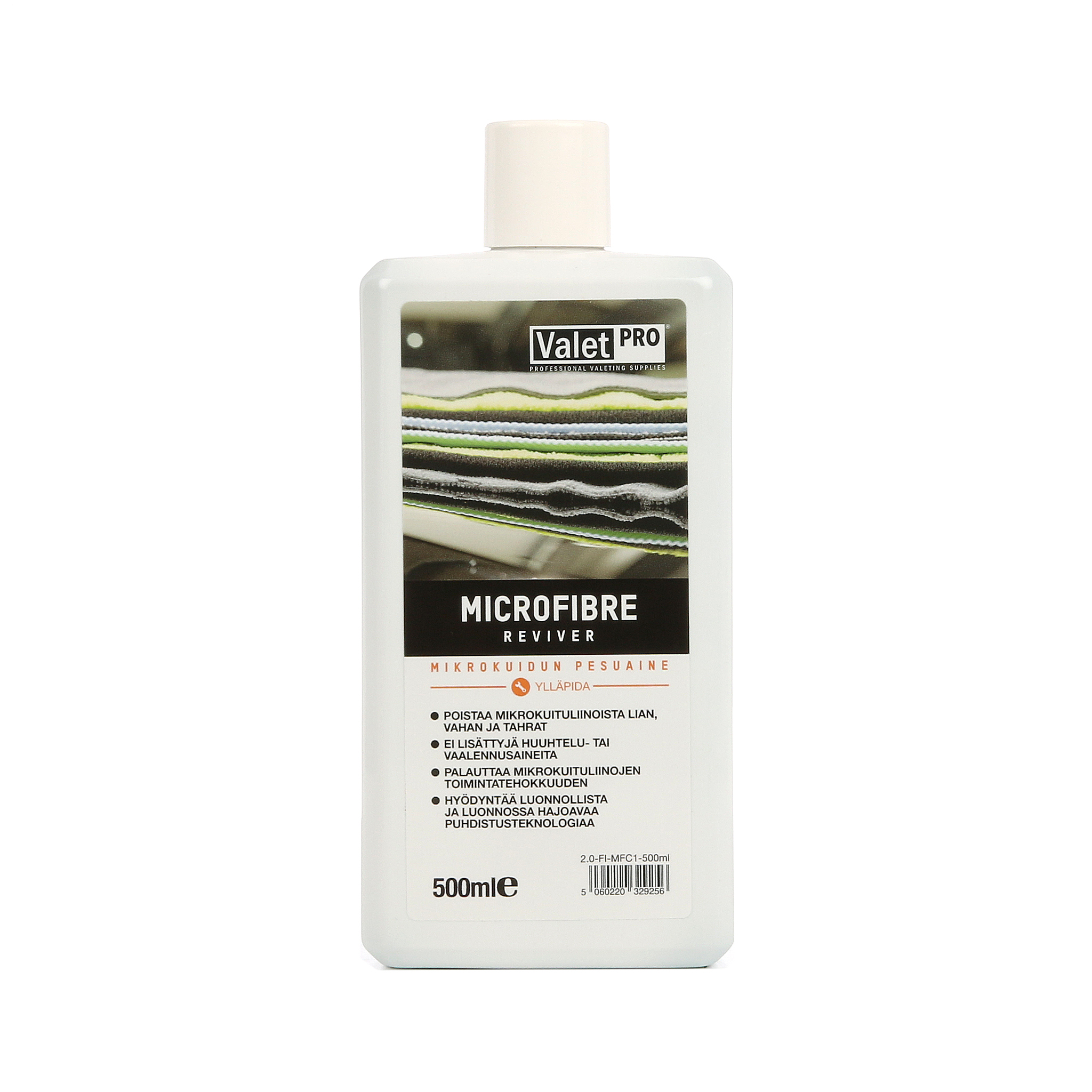 Mikrokuituliinojen pesuaine, ValetPRO Microfibre Reviver